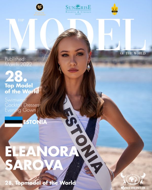 Top Model Estonia 2021Eleanora Šarova - Topmodel Of The World
