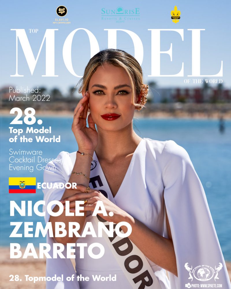 Top Model Ecuador 2021Nicole A. Zambrano Barreto - Topmodel Of The World